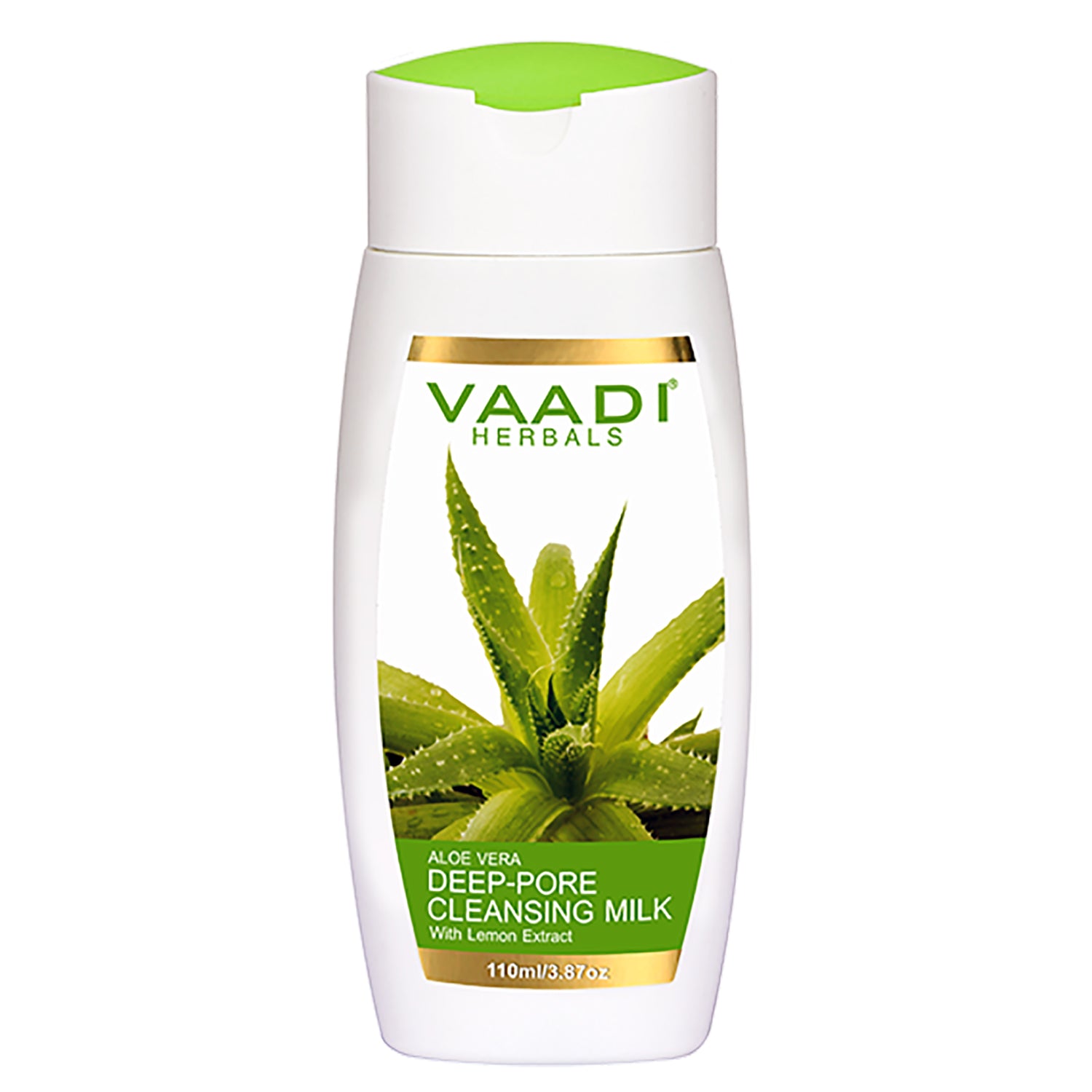 Aloe Vera Deep Pore Cleansing Milk With Lemon Extract (110 ml) – Vaadi ...